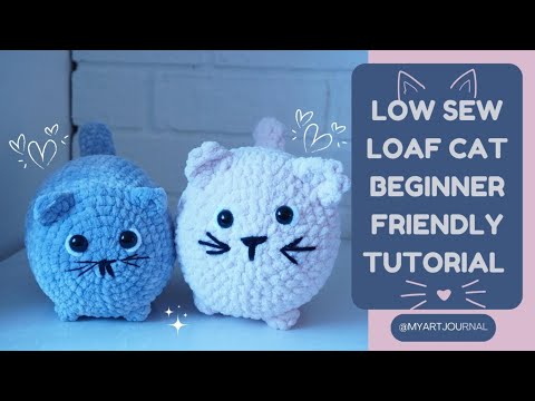 How to Crochet a Loaf Cat: Easy Step-by-Step Tutorial for Beginners | Crochet Cat |