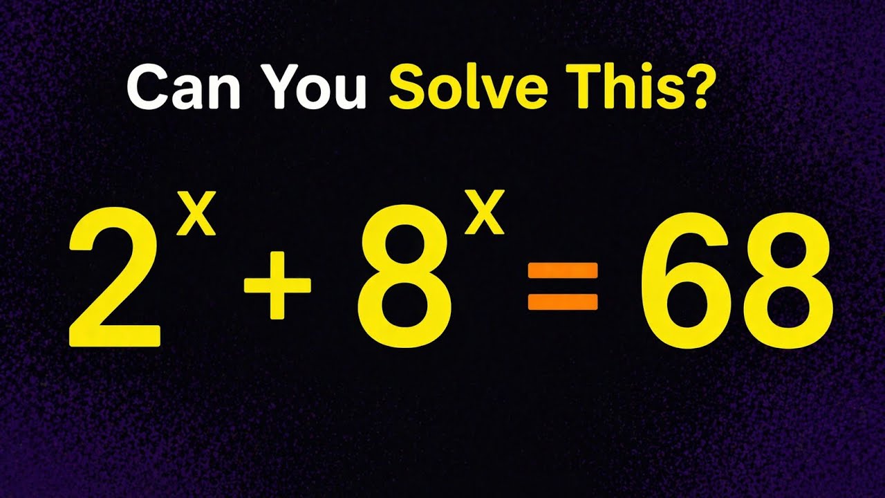 Can You Solve This Equation? (90% Fail)