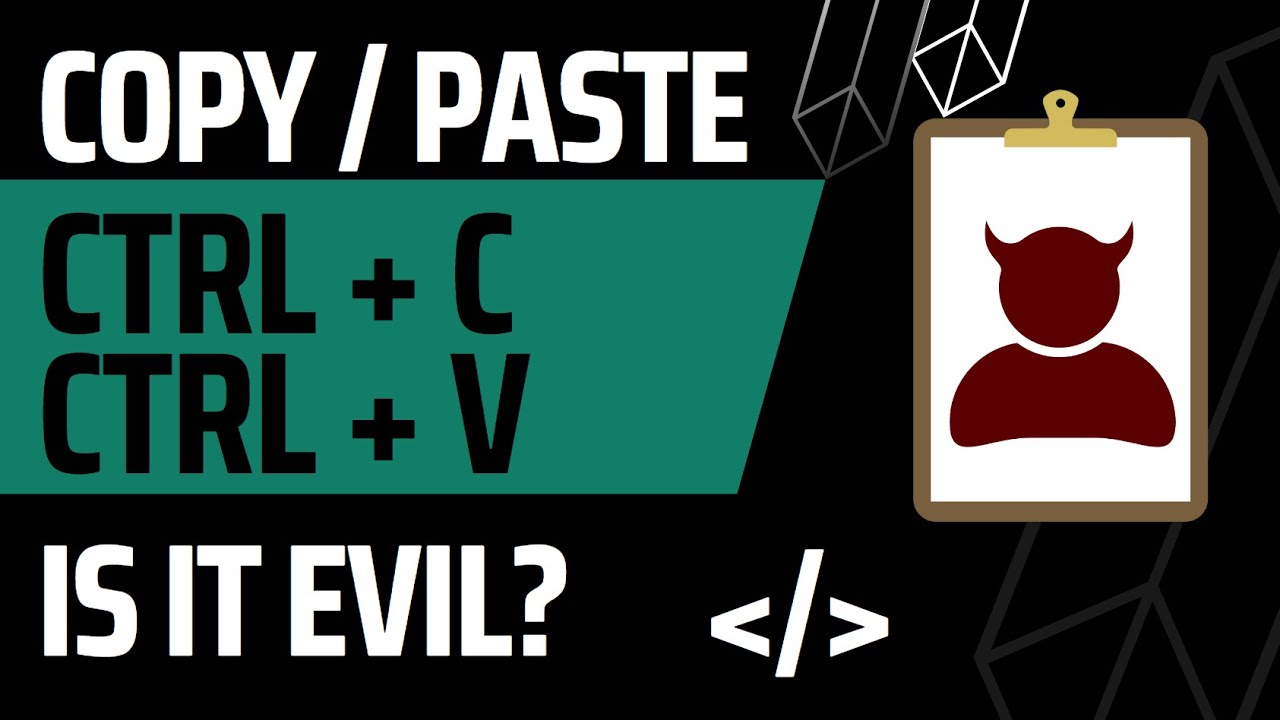 Stop Copy/Pasting Code! (Use DRY Instead)