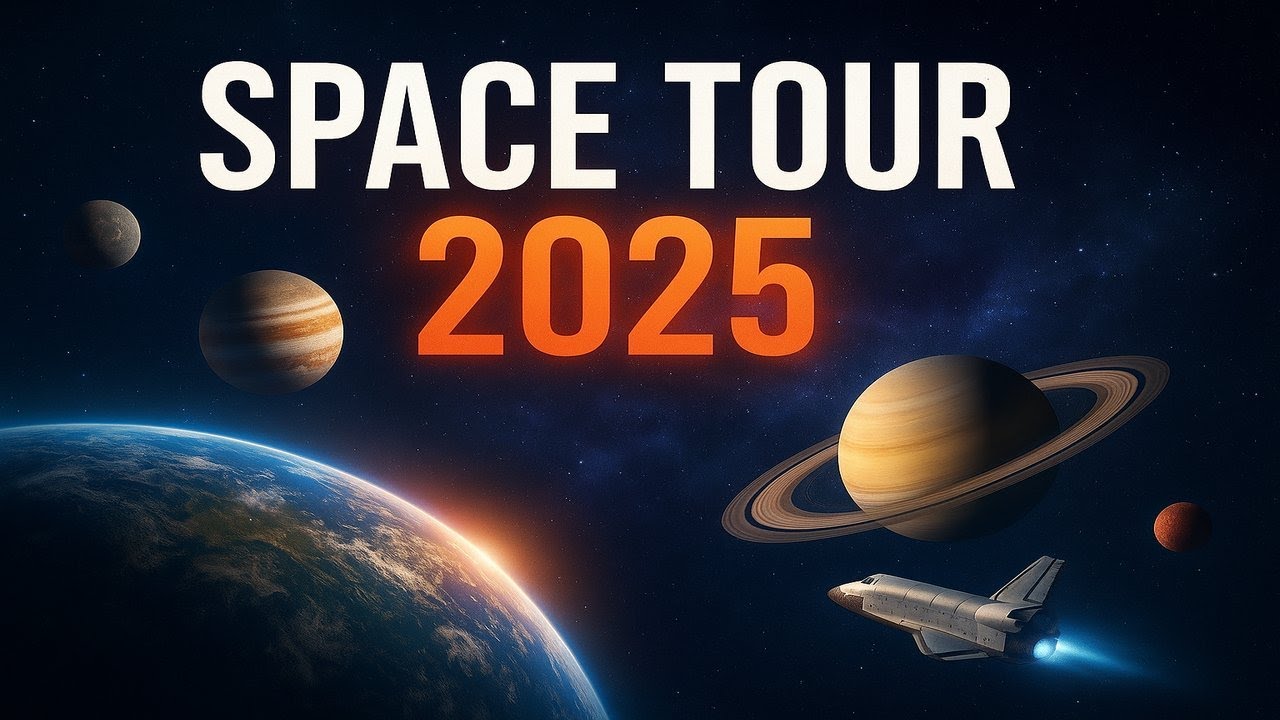 “Virtual Space Tour 2025 | Journey Through the Universe in 4K” 🌌 #SpaceTour #astronomy