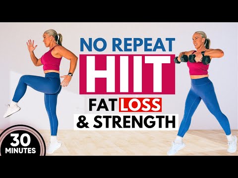 30 Minute HIIT to Sculpt & Burn Fat (Dumbbells Only!)