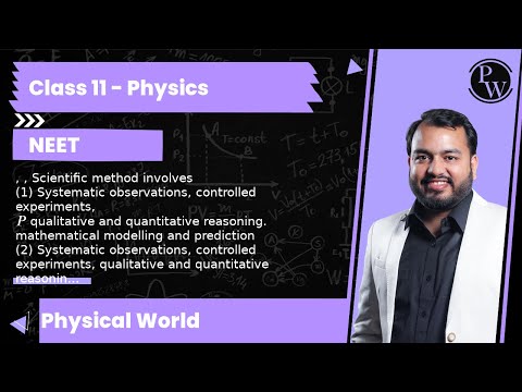 , , Scientific method involves (1) Systematic observations, controlled experiments,qualitative an...