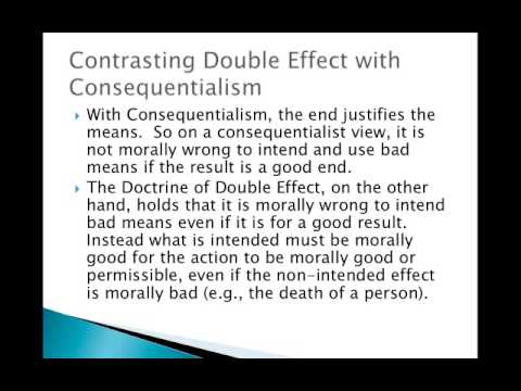Anscombe War and Murder and Double Effect