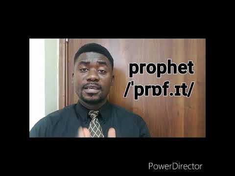 Word in focus : PROPHET