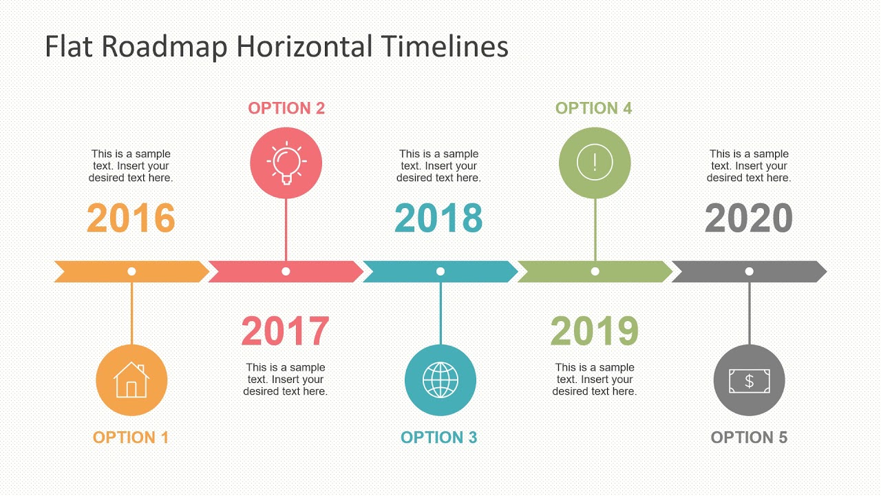 Timeline roadmap milestone powerpoint slides