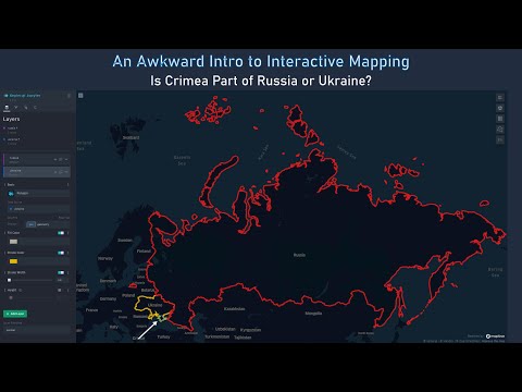 Is Crimea Part of the Russian Federation? Interactive Leaflet Map