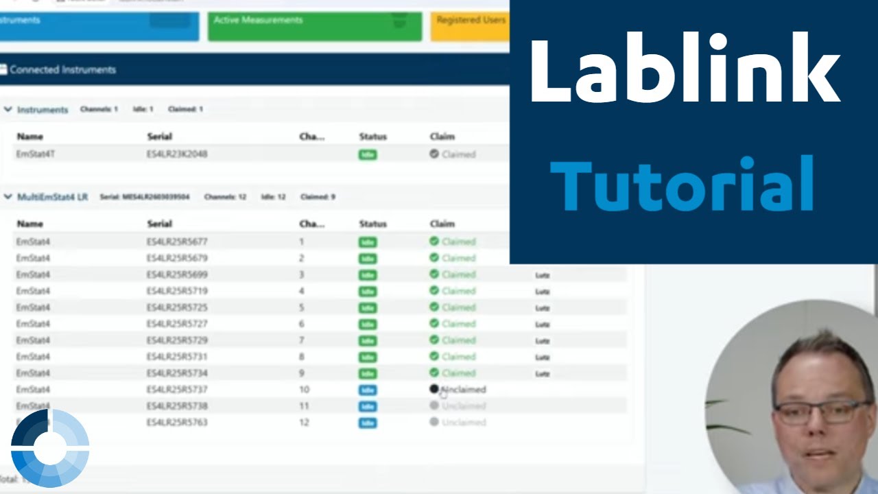 Lablink Tutorial - Perform measurements remotely and manage stored measurements.