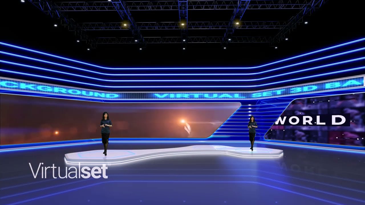 #vmix #virtualset Studio Set 45
