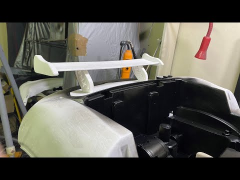 Free OBJ file Spoiler for power wheels・3D print design to download・Cults
