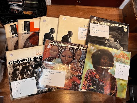 Rare Jazz Records in the Vinyl New Arrivals