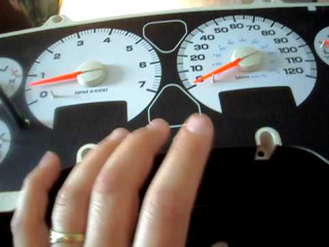2004 Dodge Ram instrument Panel/ Cluster (Part 1)