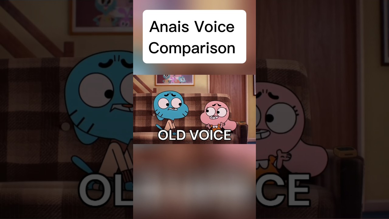 Anais voice comparison #Gumball #theamazingworldofgumball #thewonderfulyweirdworldofgumball