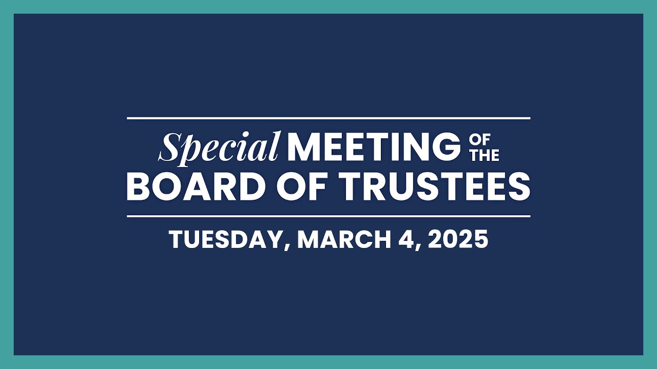 2025-03-04 Arlington ISD School Board Special Meeting