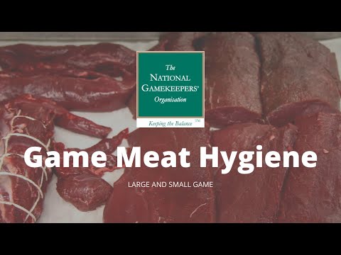 Wild Game Meat Hygiene Inspection Demonstration