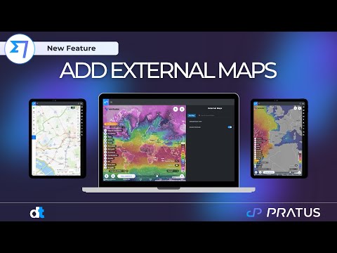 New Feature: PRATUS External Maps Integration