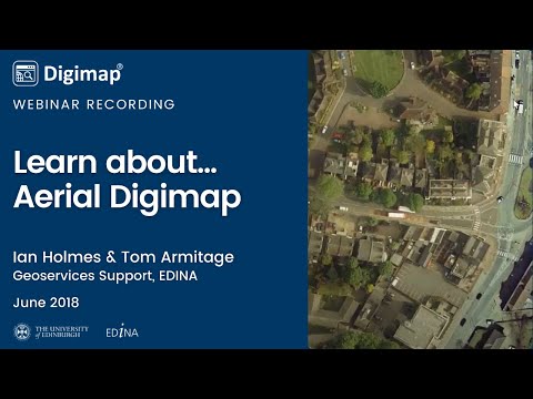 Learn about... Aerial Digimap webinar recording