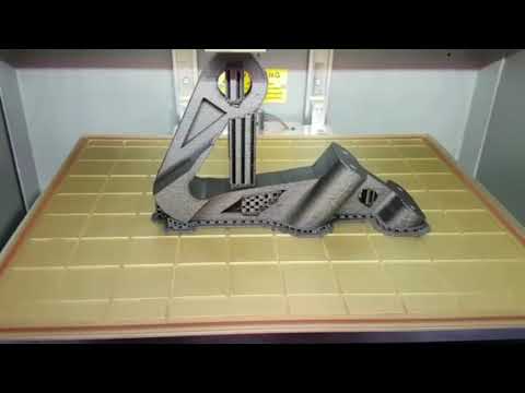 Aeronautics Bracket printed in Carbon PEEK by Roboze One+400 Xtreme
