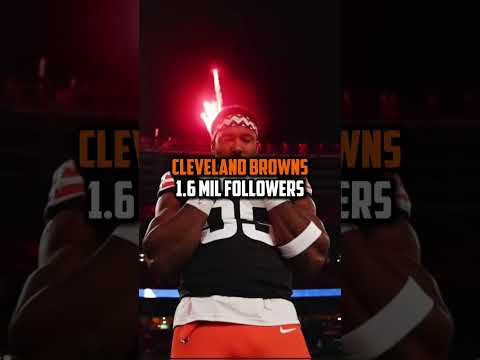 How many followers do NFL Teams have on IG? #shorts #fyp