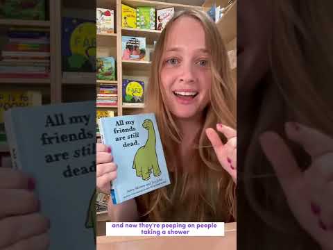 DARK humor in kidsbooks? #allmyfriendsaredead #kidlit #prekteacher #biblia #darkhumour
