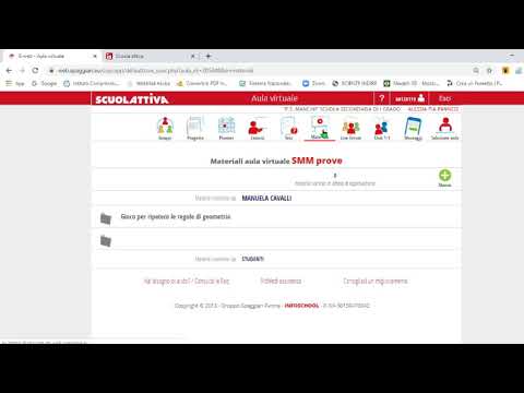 Videotutorial per alunni: aule virtuali-prof.ssa Cavalli M.