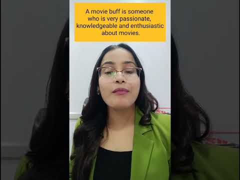 Do you know meaning of movie buff? #shorts #english #viral #vocabularyenglish #ytshorts