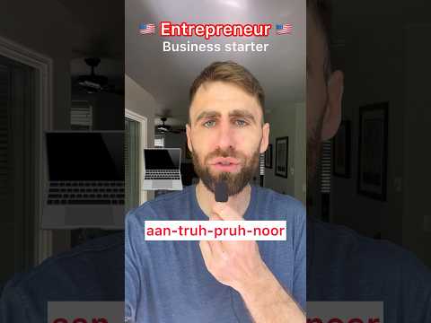 How to pronounce ENTREPRENEUR in English 🇺🇸 #learnenglish #mispronounced