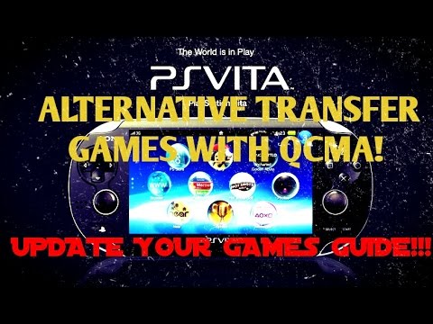 PS Vita 3.60! QCMA Vita Game Transfer Tutorial & How to Install VPK Game Updates Guide!