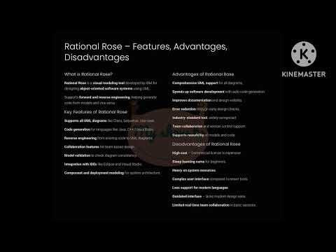 L 6 Study of UML based tools Like Rational Rose, Poseidon, etc.