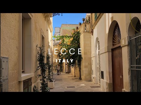 Lecce | Italy | Drone & Walking Tour.