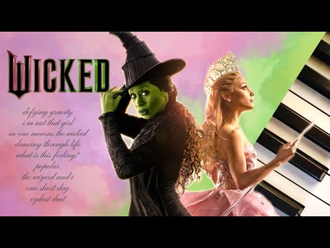 Wicked | 20 minutes of Calm Piano ♪