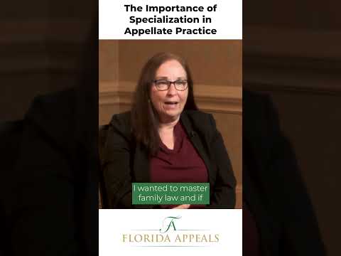 The Importance of Focus and High-Quality Work in Appellate Law | Florida Appeals • Shannon McLin