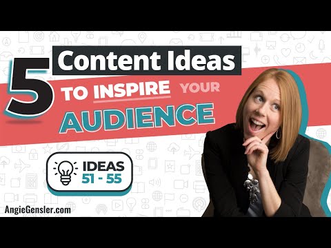 5 Content Ideas to Inspire your Audience on Social Media [Ideas 51 - 55]