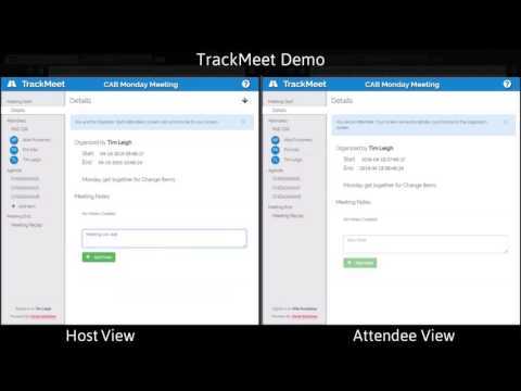 TrackMeet Full Demo