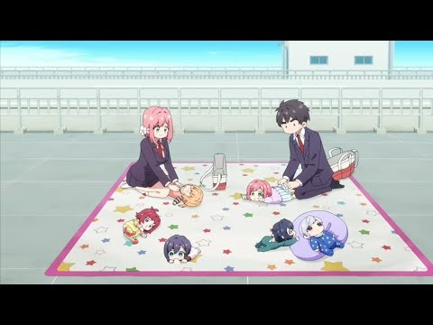 Rentaro Baby-Sitting His Girlfriends ~ The 100 Girlfriends Who Really, Love You Season 2 Episode 3