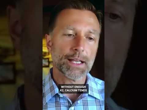 Dr. Berg explains the connection between K2 and calcium #drberg #vitamin #K2 #calcium