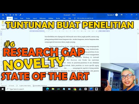 SKRIPSI BERKUALITAS DENGAN NOVELTY, RESEARCH GAP, STATE OF THE ART. INI CARA BUATNYA !