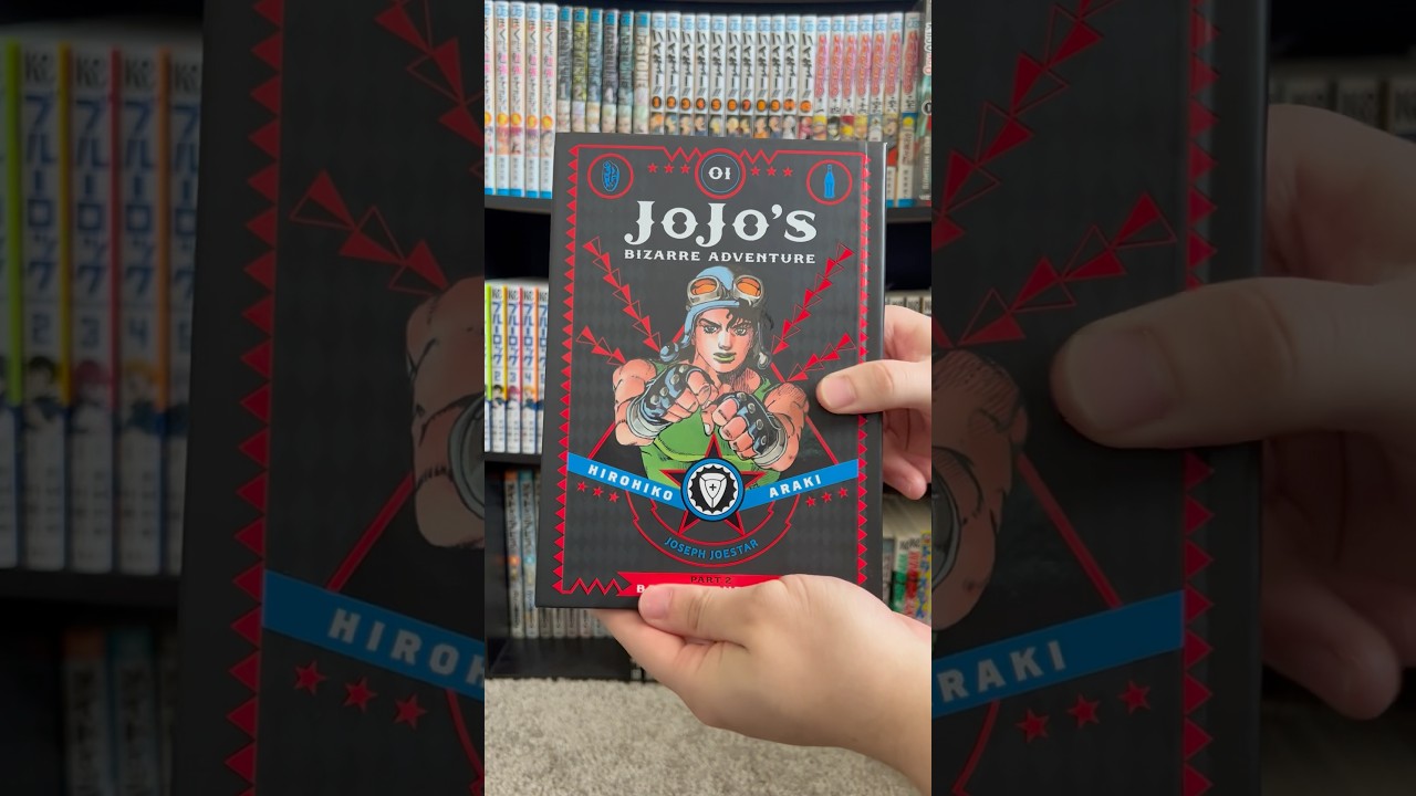 All Jojo’s Battle Tendency Manga Hardcovers #jojosbizarreadventure #steelballrun #manga #shorts