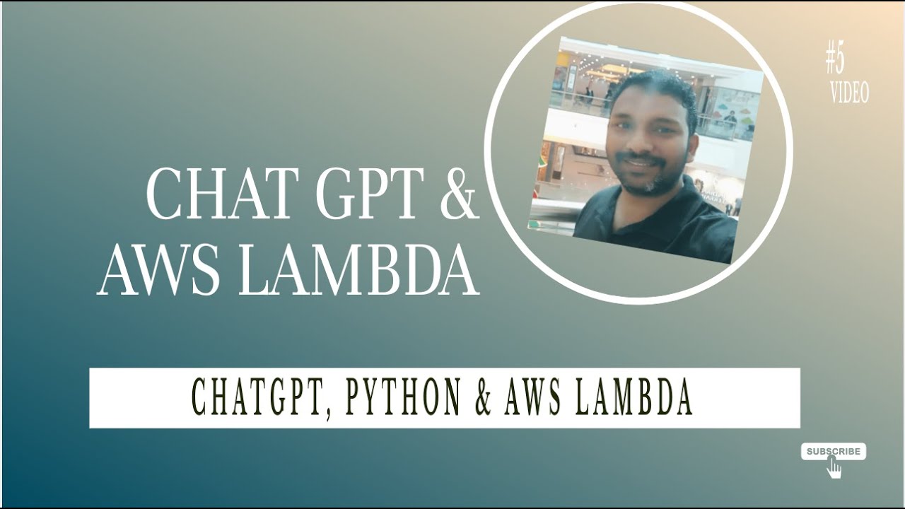 #5 - ChatGPT, Python & AWS Lambda - Testing  ChatGPT & AWS Lambda using Postman