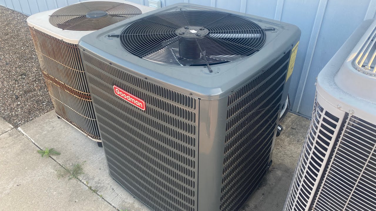 Brand New 2023 Goodman GSXN3 5 ton central air conditioner! (Not running)