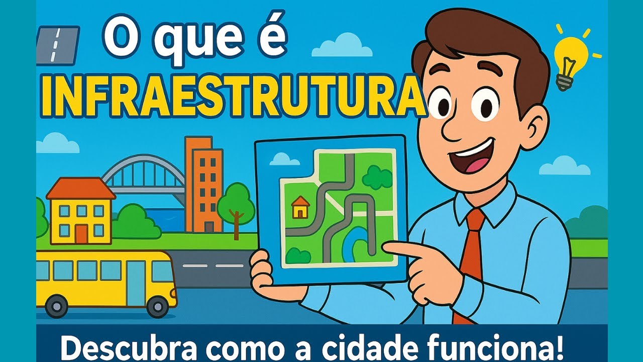 What is INFRASTRUCTURE? An educational video for children.