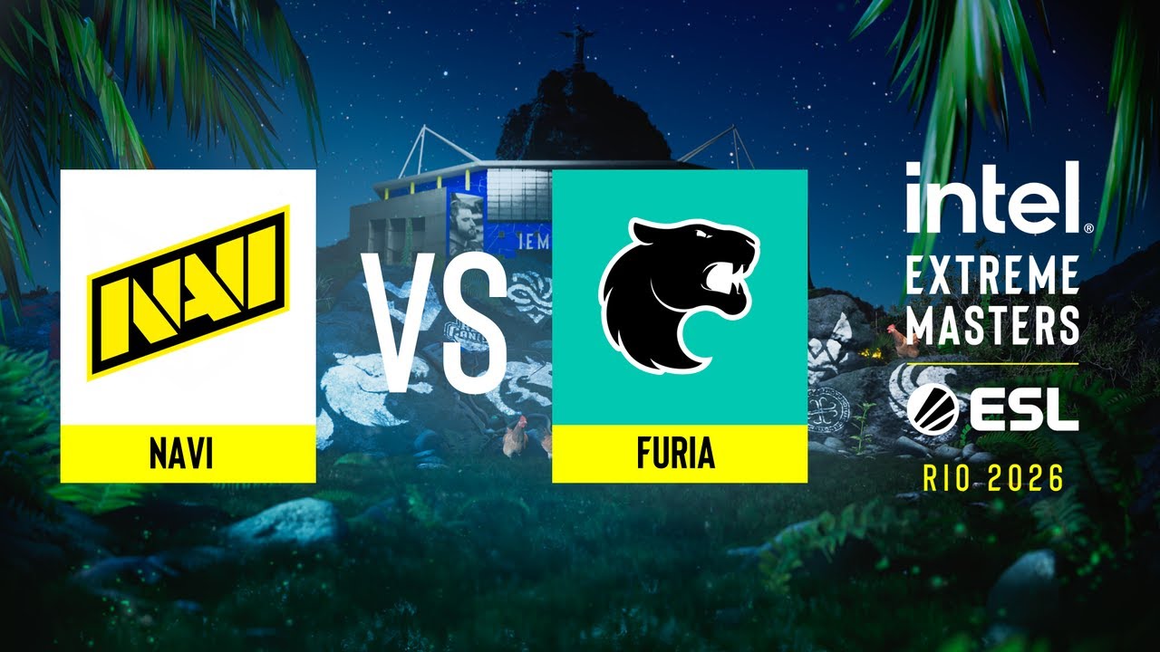 NAVI vs. FURIA - IEM Rio 2026 - Group B