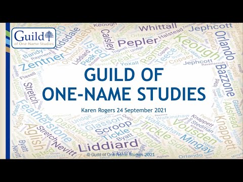 Family history month: The history of surnames