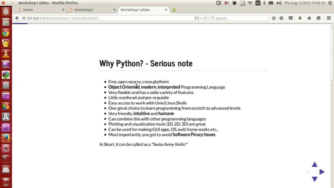 Scientific Programming Using Python : 001 : Installation, Setting Up, Introduction, Versions