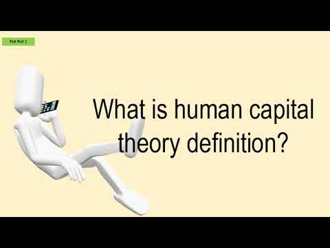 What Is Human Capital Theory Definition?