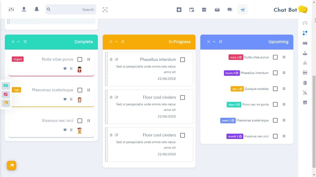 Chat bot Bootstrap 5 Admin Dashboard Template with RTL Light Theme