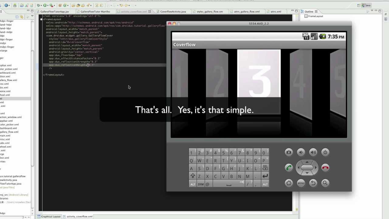 Tutorial: Android Coverflow Effect In Simple Steps