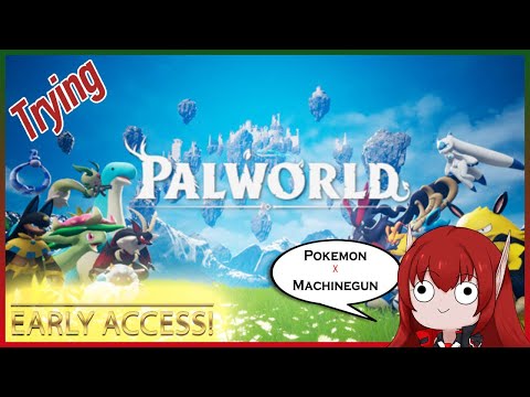 【Palworld】Testing Day 1 : First try Blind run!!