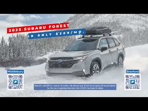 Premier Subaru Middlebury - February 2025 Deals - Forester / Outback