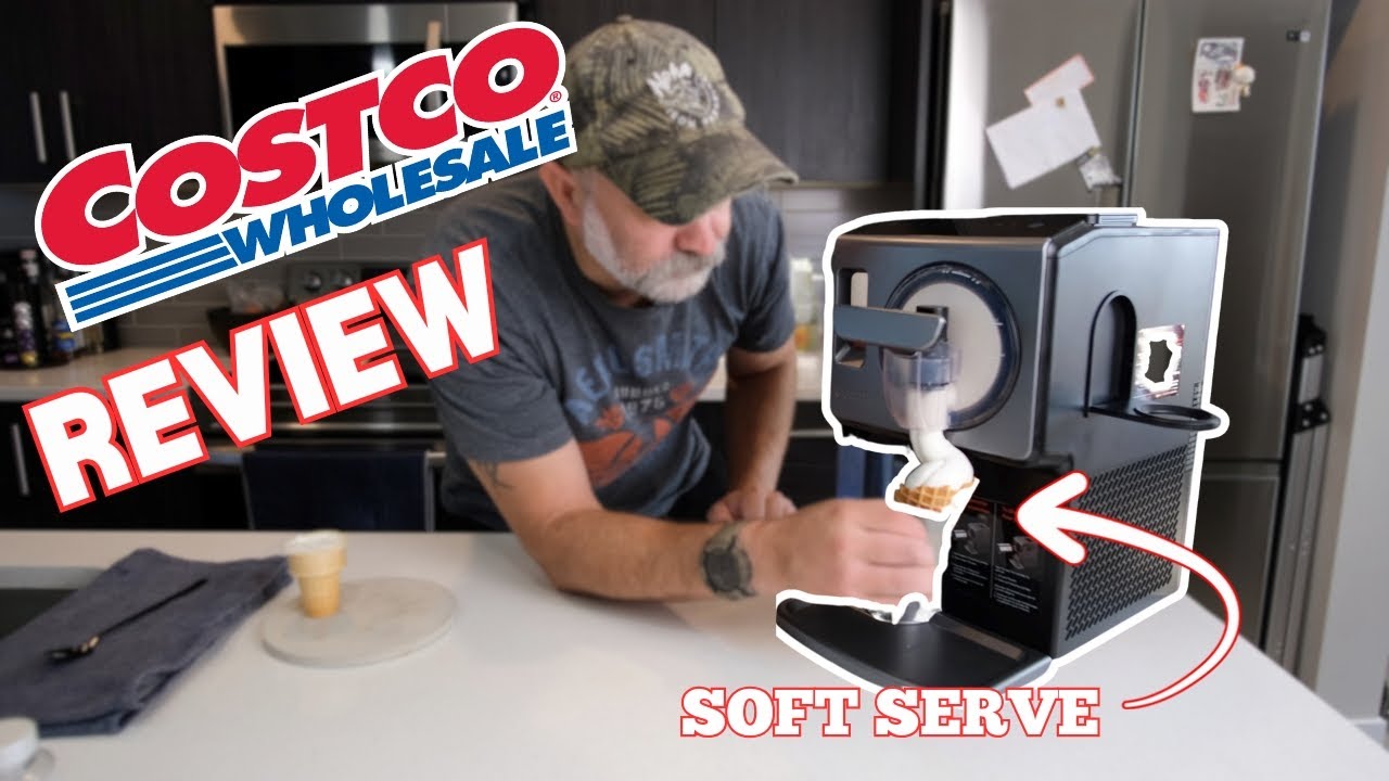 Reviewing COSTCO Soft Serve ice cream machine by Gourmia