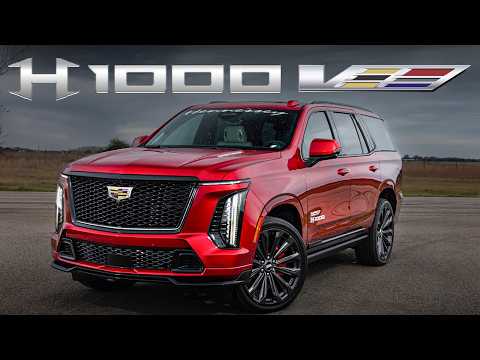 2025 Cadillac Escalade-V | 1000 HP from Hennessey | Radiant Red + Sheer Grey